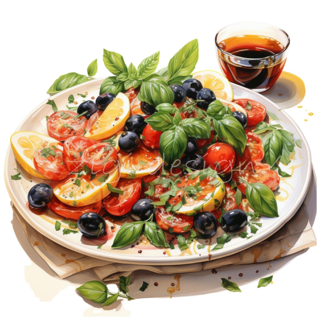 Italian Food Clipart 16 PNG, Watercolor Pasta Cooking Italy Clip Art ...