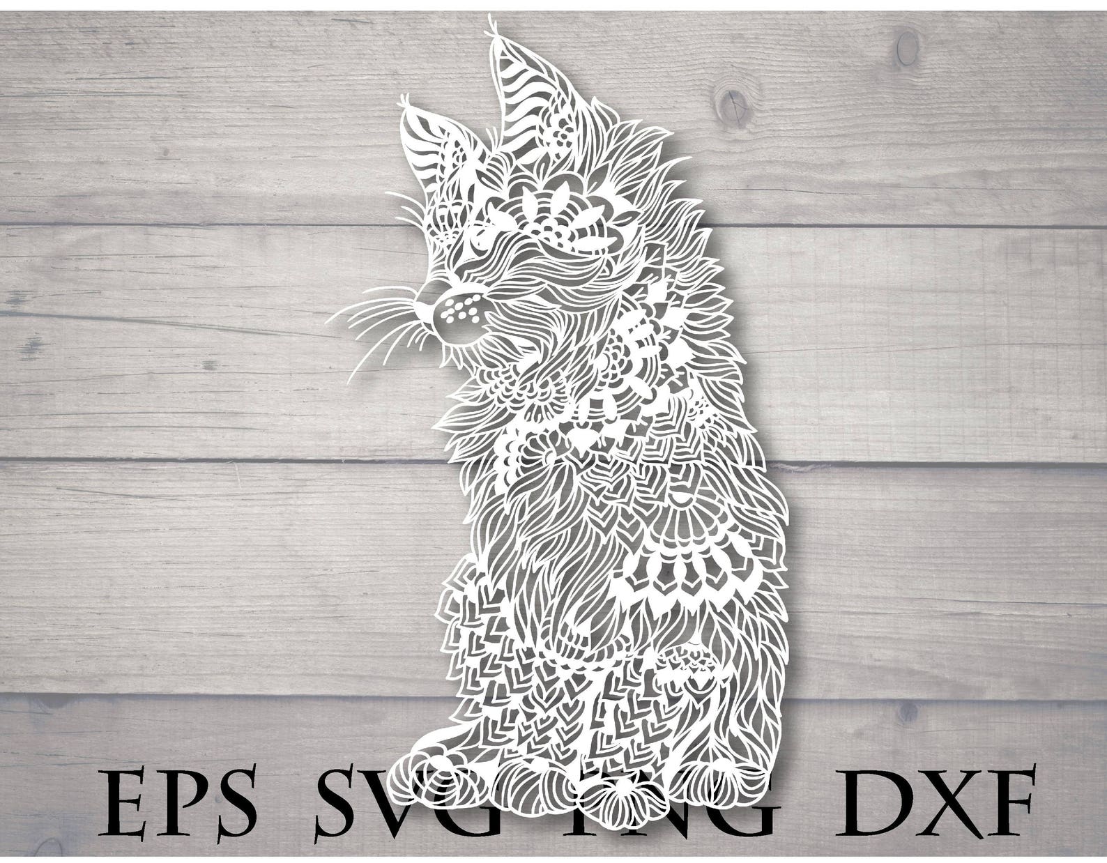Cat Mandala Svg Animal Zentangle Svg Cat Head Svg Zentangle - Etsy Ireland