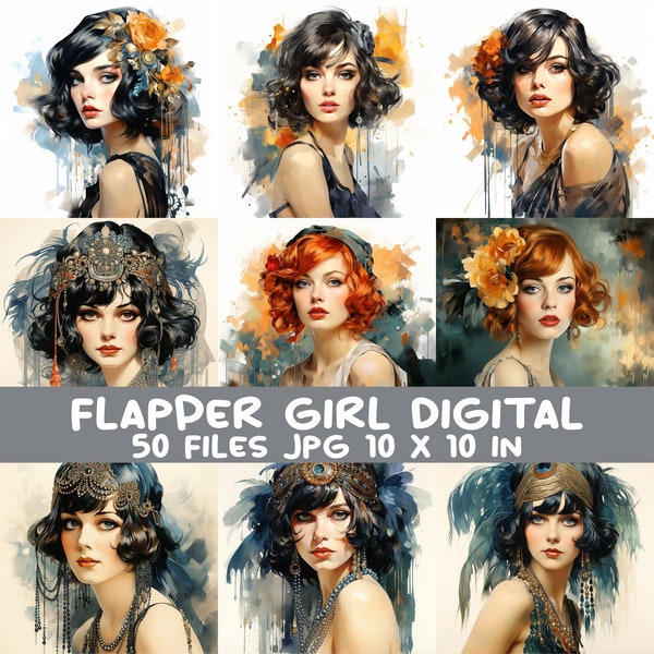 Flapper Invitation - Etsy