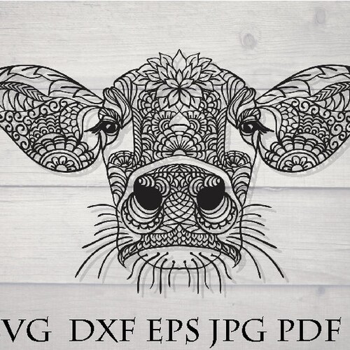 Intricate Weeding: Recommended For Vinyl Projects 10 inches + Cow Svg ...