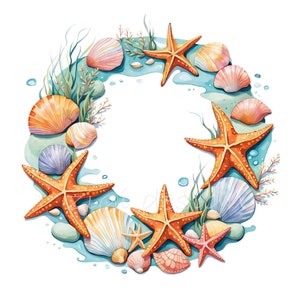 Starfish Clipart PNG Bundle 20 Ocean Animals Sea Star - Etsy