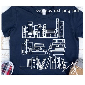 Book Svg Library Svg Librarian Svg Readind Svg Love Books Svg Cut File ...