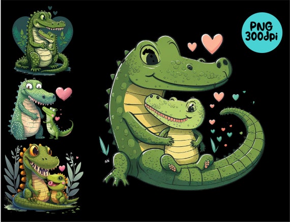 Clipart Baby Alligator