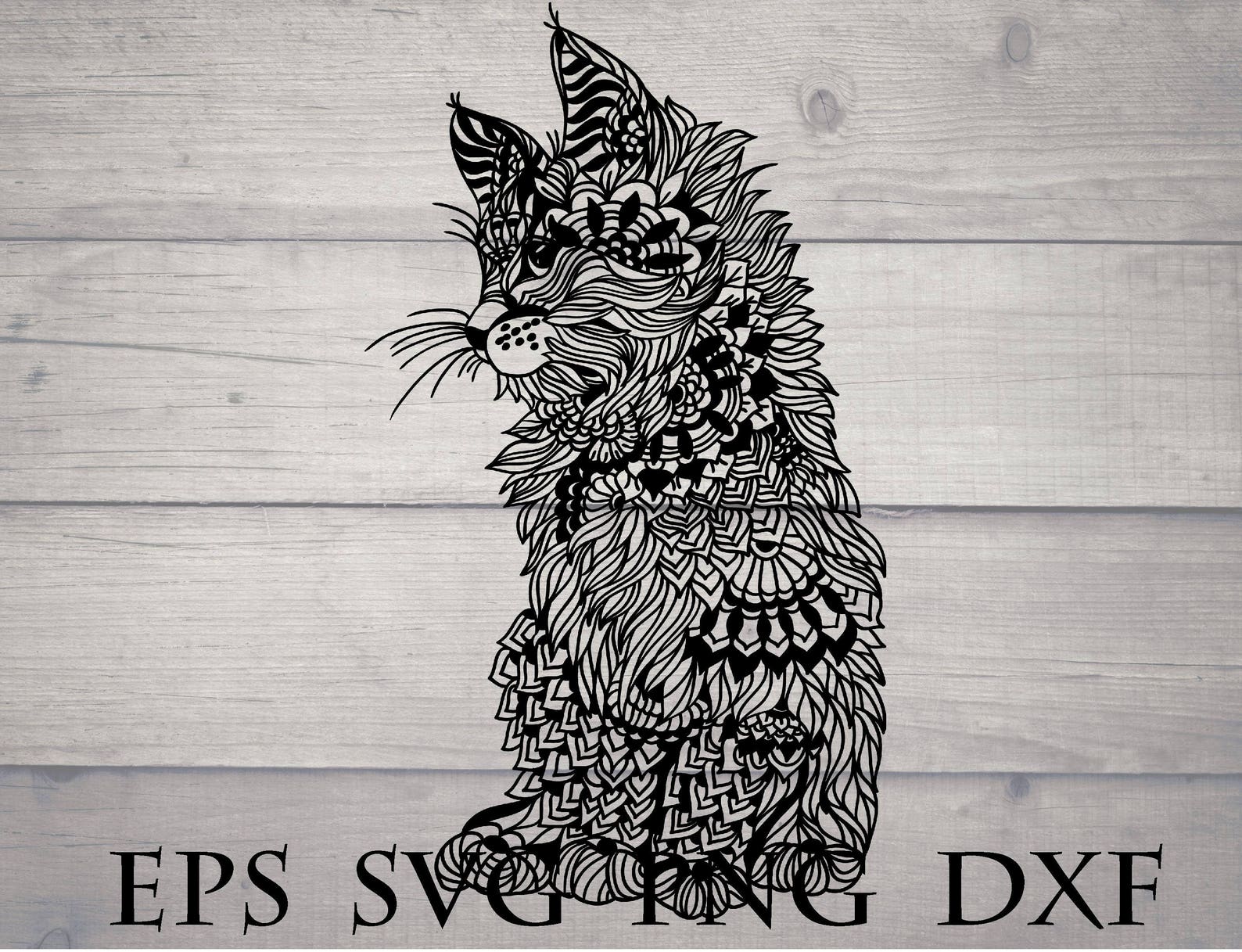 Cat Mandala Svg Animal Zentangle Svg Cat Head Svg Zentangle - Etsy Canada