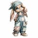 16 PNG Baby Bunny Clipart – Cute Rabbit PNG for Nursery Wall Art, Baby ...