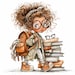 14 PNG Smart Girl Style – School PNG Clipart – Cute Student ...