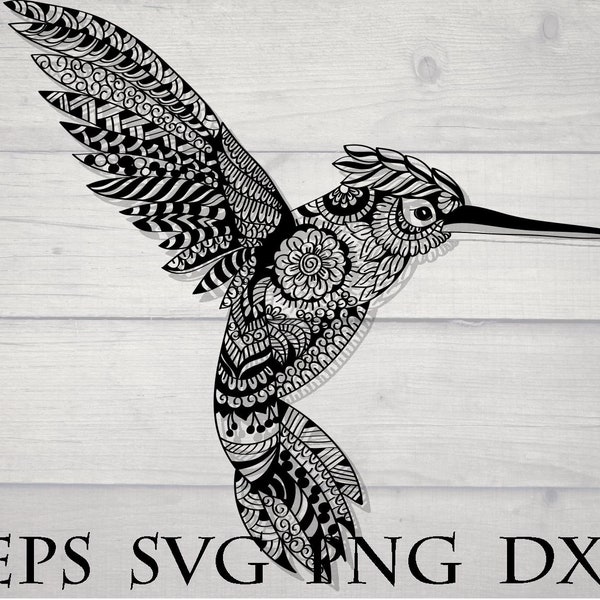 Zentangle Bird - Etsy