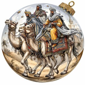 10 PNG Three Wise Men Clipart – Nativity PNG – Christmas Magi ...