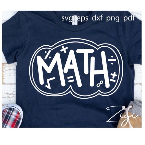 I Love Math Math Heart PNG JPEG SVG - Etsy