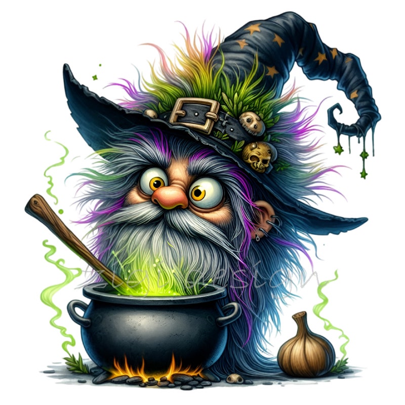Halloween Witch Gnome - Etsy