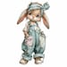 16 PNG Baby Bunny Clipart – Cute Rabbit PNG for Nursery Wall Art, Baby ...