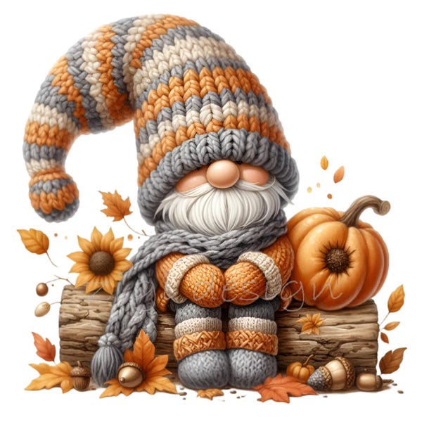 Autumn Gnome - Etsy