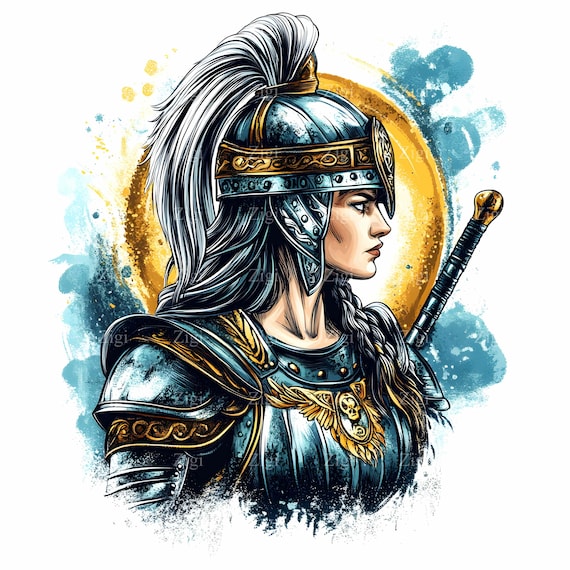 Mujer Guerrera Alada