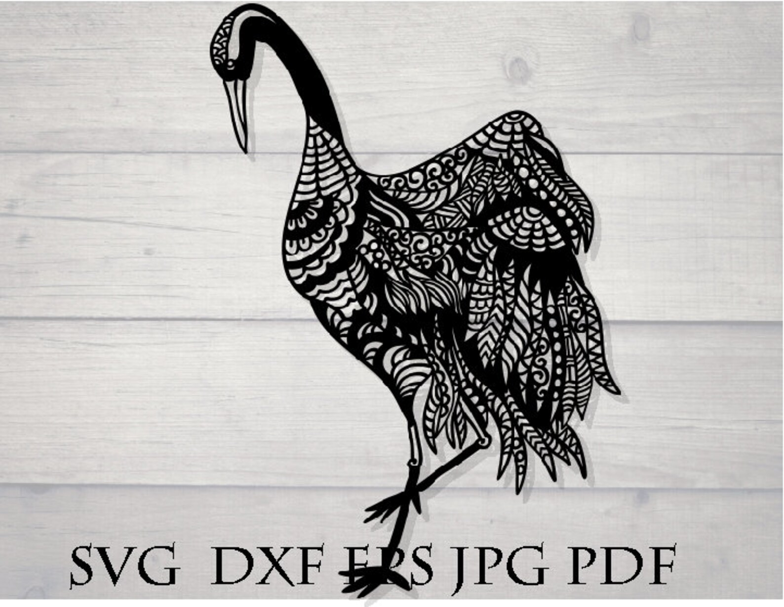 Crane Bird Svg Sandhill Great Blue Heron North America Bird | Etsy