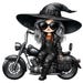 10 Biker Witch PNG, Cute Gothic Witch Girl on Motorcycle Clipart ...
