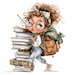 14 PNG Smart Girl Style – School PNG Clipart – Cute Student ...