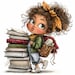 14 PNG Smart Girl Style – School PNG Clipart – Cute Student ...