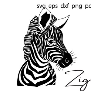 Zebra Svg Zebra Head Svg Baby Zebra Svg Zebra Face Svg - Etsy