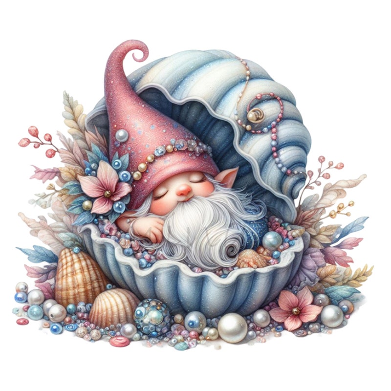 Seashell Gnome - Etsy
