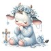 Praying Clipart, Christian Clipart, Cow Clip Art, 15 PNG Blue ...