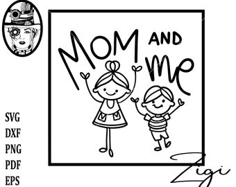 Stick Mom Svg | Etsy