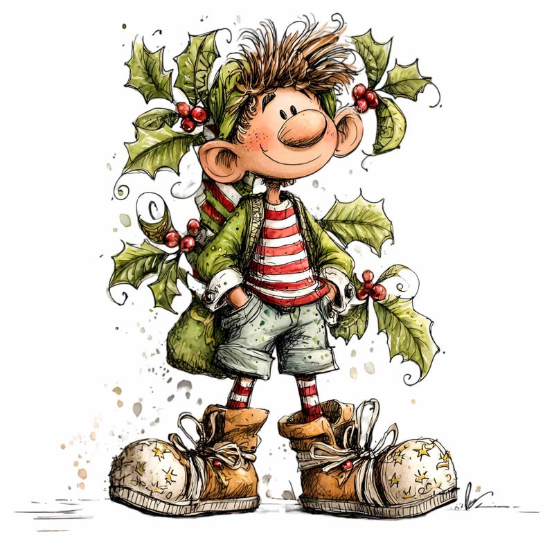 Cartoon Leaf Stencil - Etsy