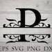 Split Initial Svg Split Letter P Monogram Svg Split Monogram Font Svg ...