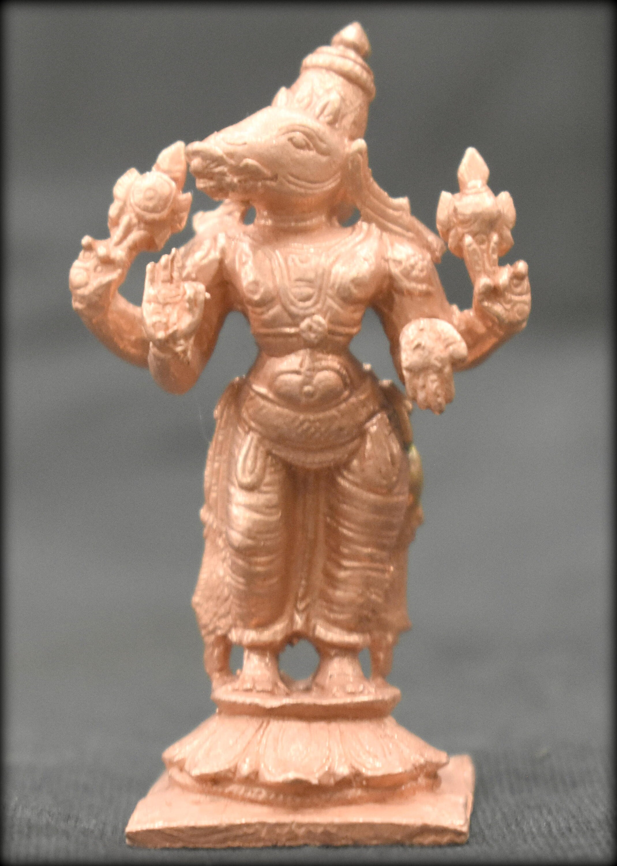 Dashavatar Idols in Pure Solid Copper - Etsy