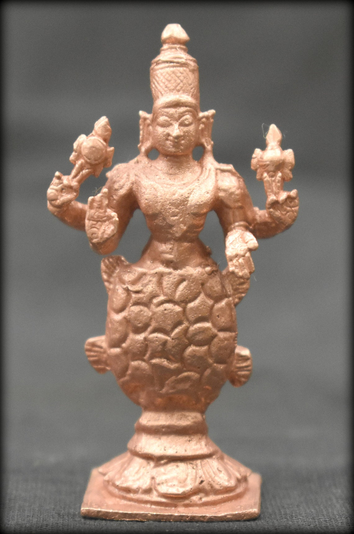 Dashavatar Idols In Pure Solid Copper | Etsy