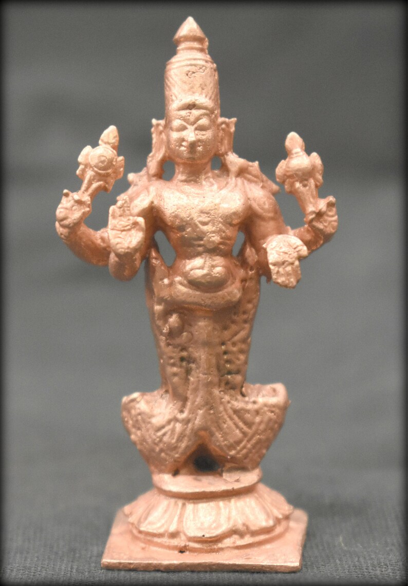 Dashavatar Idols in Pure Solid Copper - Etsy