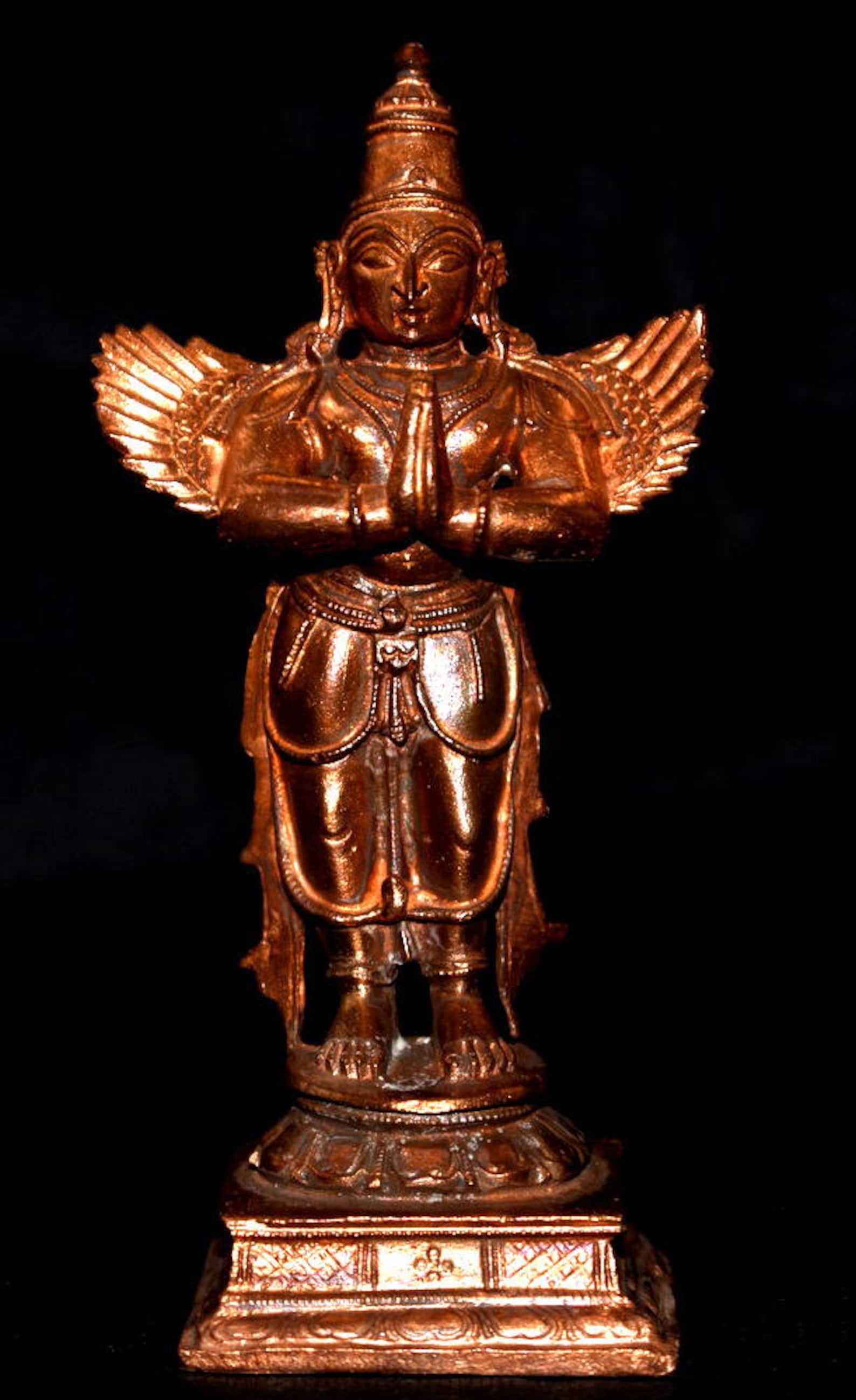 Lord Garuda the Vahana of Lord Vishnu in Pure Copper | Etsy