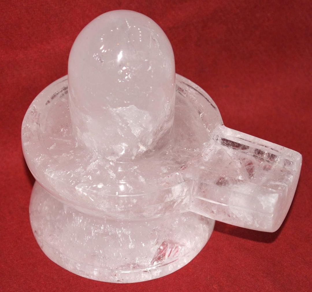 Rare Big Size Sphatik Shivling / Quartz Crystal Shivalingam 2145 Gms - Etsy