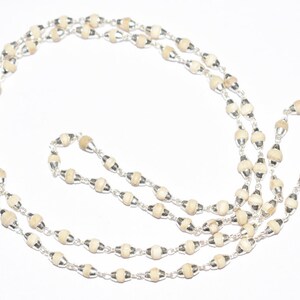 Tulsi Mala in Silver Conical Caps - Etsy