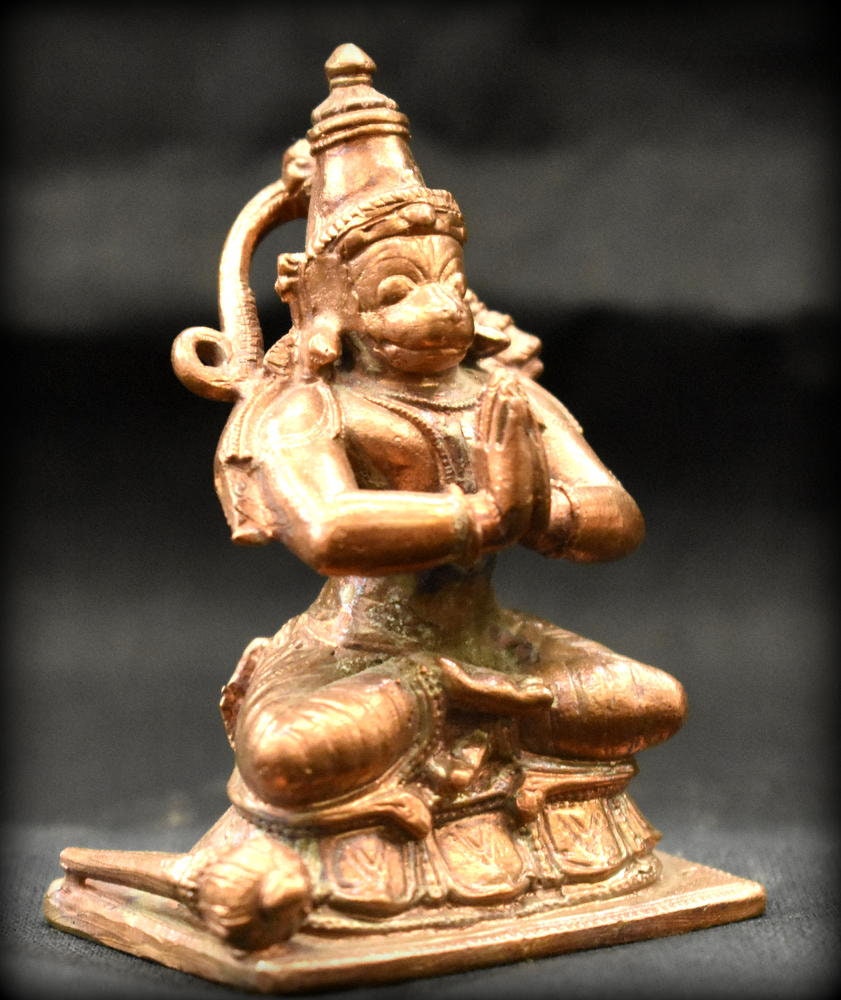 Lord Hanuman Idol / Hanuman Idol in Pure Solid Copper - Etsy UK