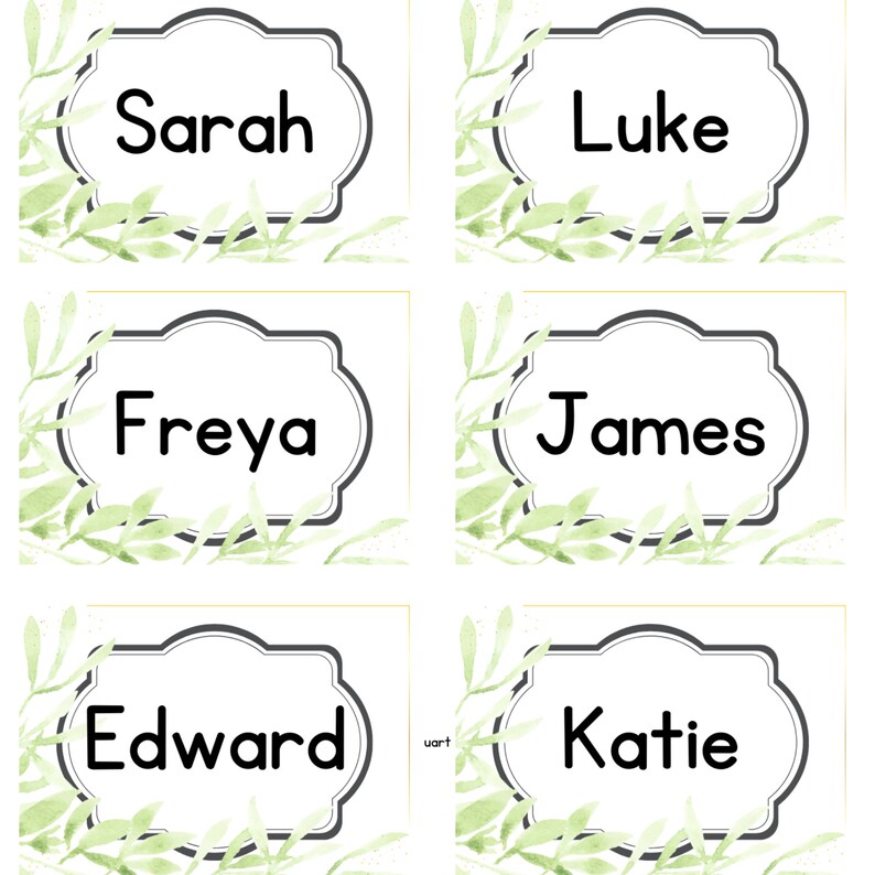 Classroom Peg Labels Editable Printable Template Natural - Etsy