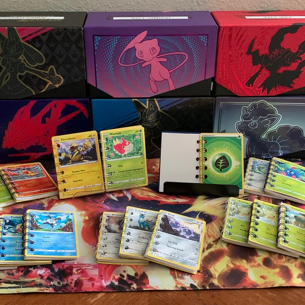 Mini Pokemoncards - Etsy