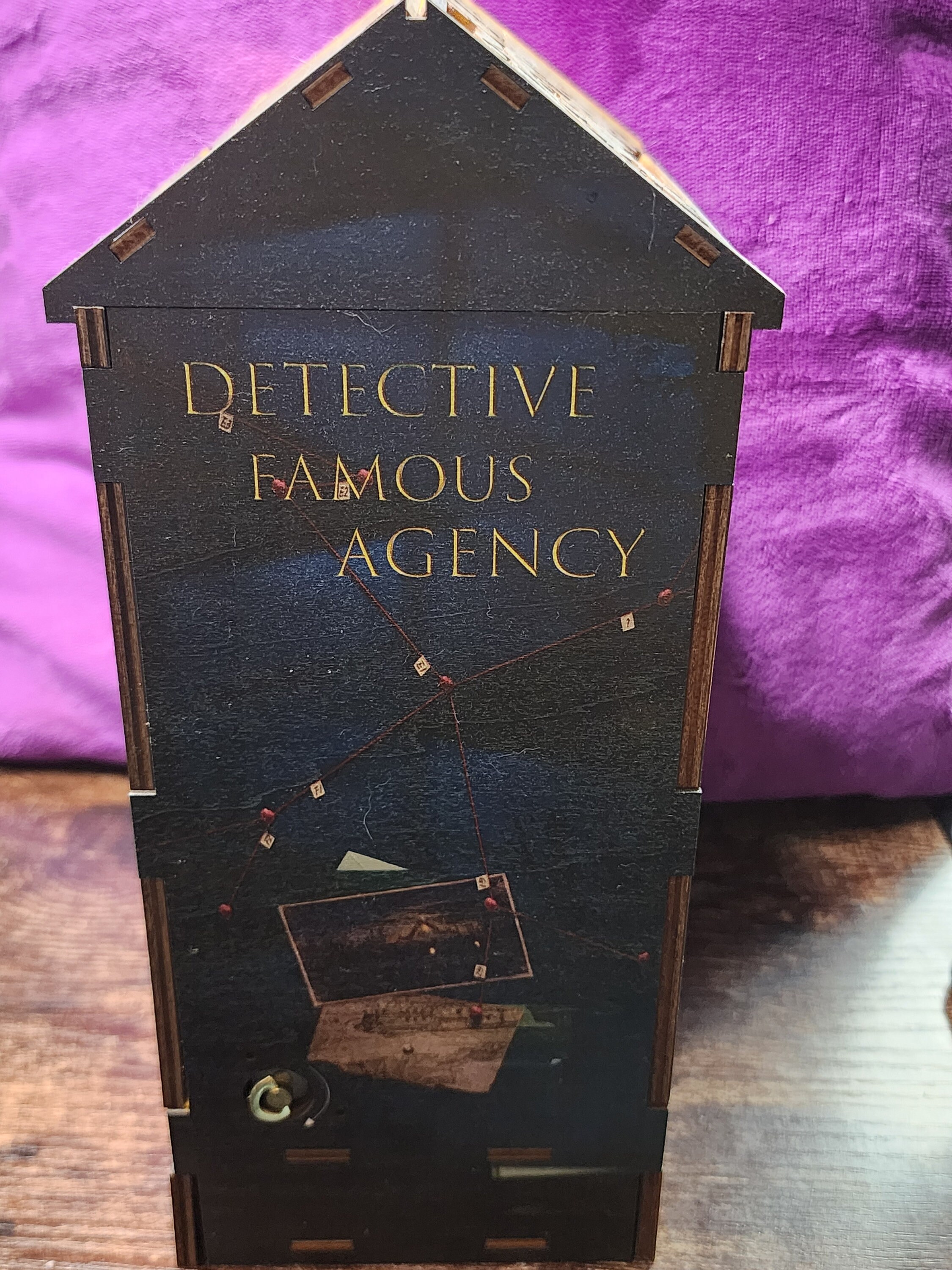 FINISHED Famous Detective Agency Book Nook DIY Kit Display Decoration ...