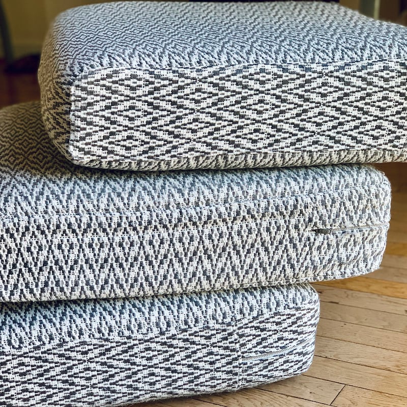 Zippered Chair Cushion Covers - Etsy
