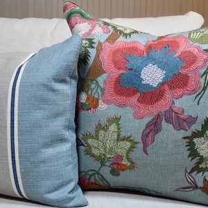 Thibaut Indienne Jacobean Raspberry and Teal Inquire for Custom Sizes ...
