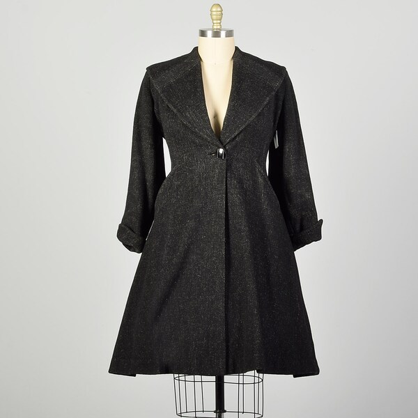 Grey Wool Coat - Etsy