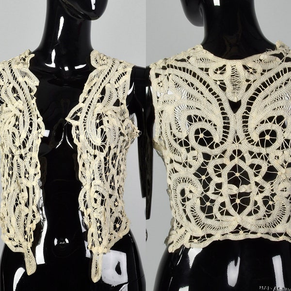 Lace Vest - Etsy