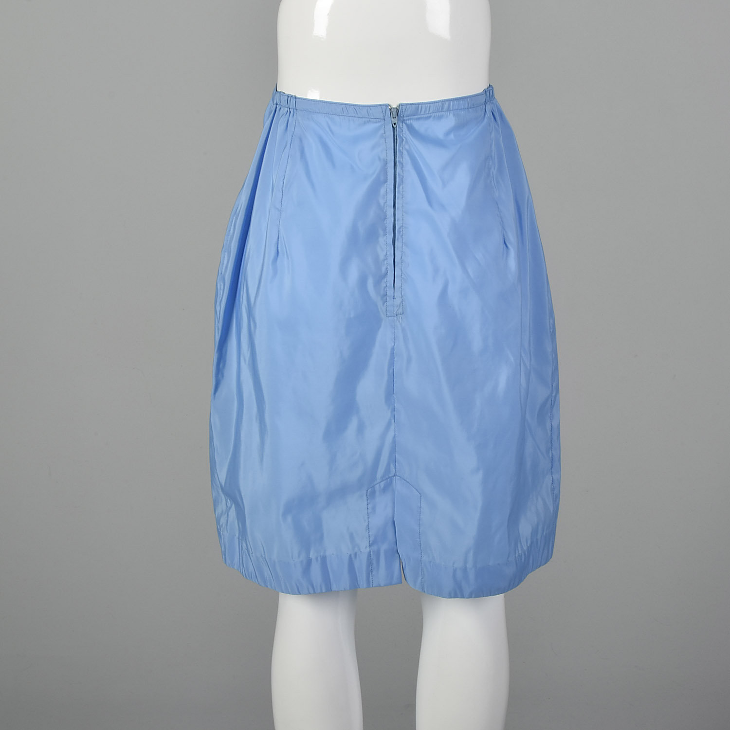 Small 1960s Blue Half Slip Vintage Lingerie Nylon American Maid Elastic ...