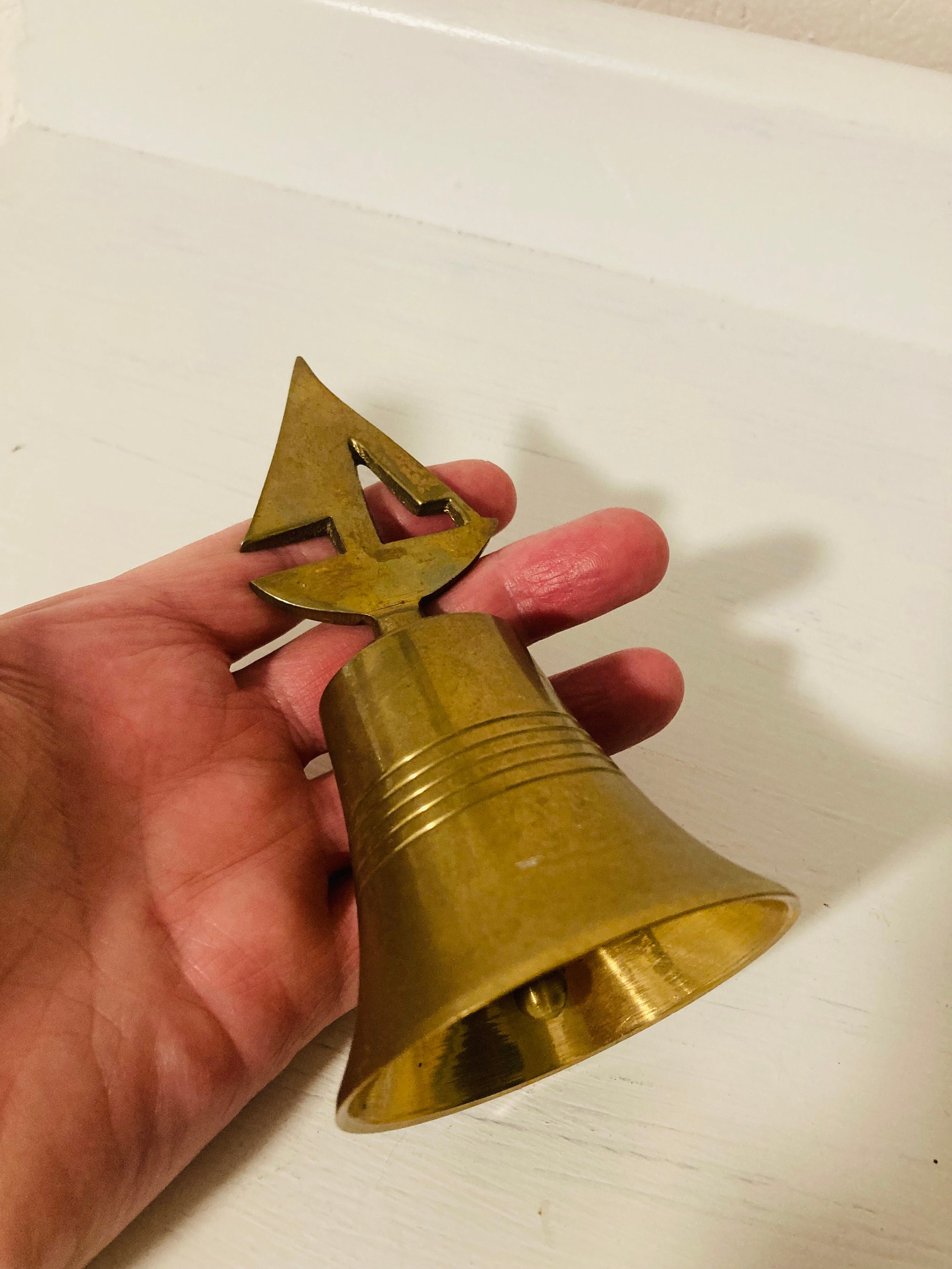 Vintage Brass Nautical Ship Boat Bell - Etsy