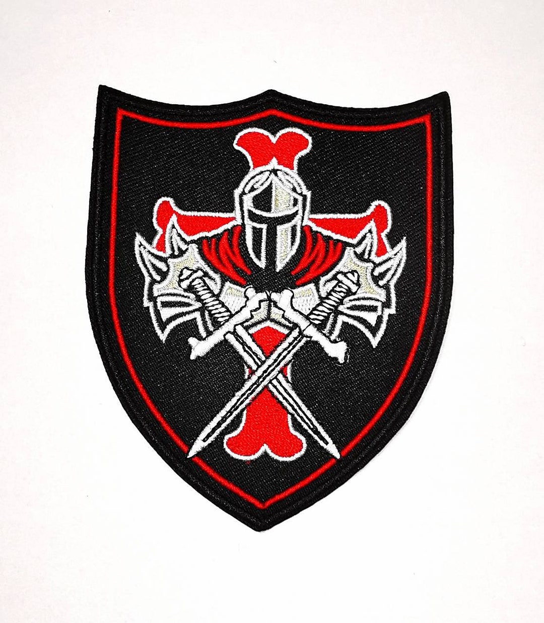 Templar Cross Knights Choppers Biker Motorcycle Embroidered Iron on ...