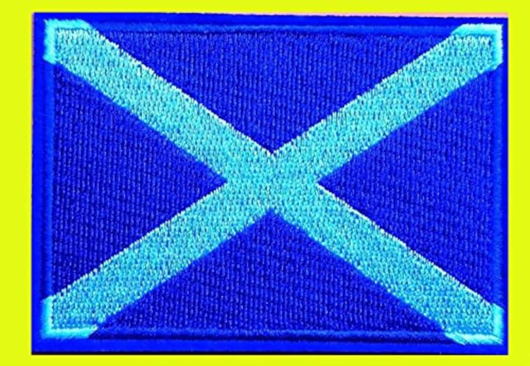 Scotland Scottish Country Flag Embroidered Iron on Patch - Etsy