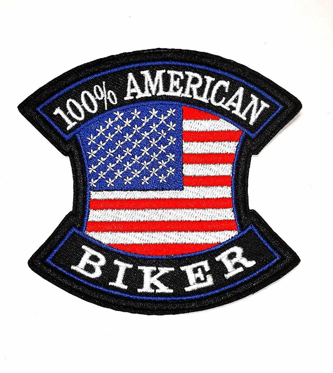 Choppers Biker Motorcycle American Flag Embroidered Iron on Patch - Etsy
