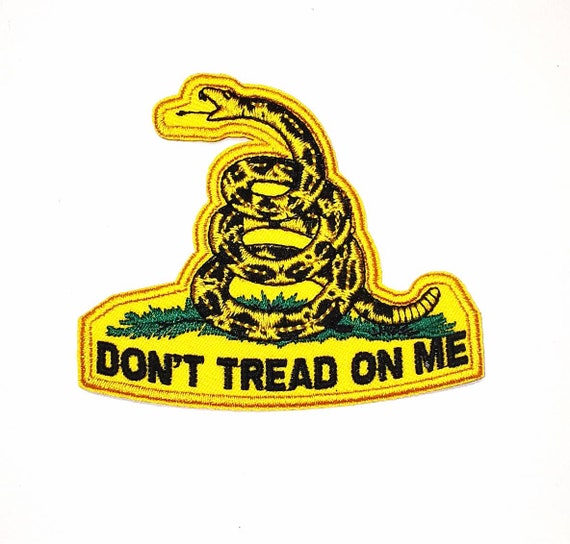 Dont Tread on Me Choppers Biker Motorcycle Embroidered Iron on - Etsy
