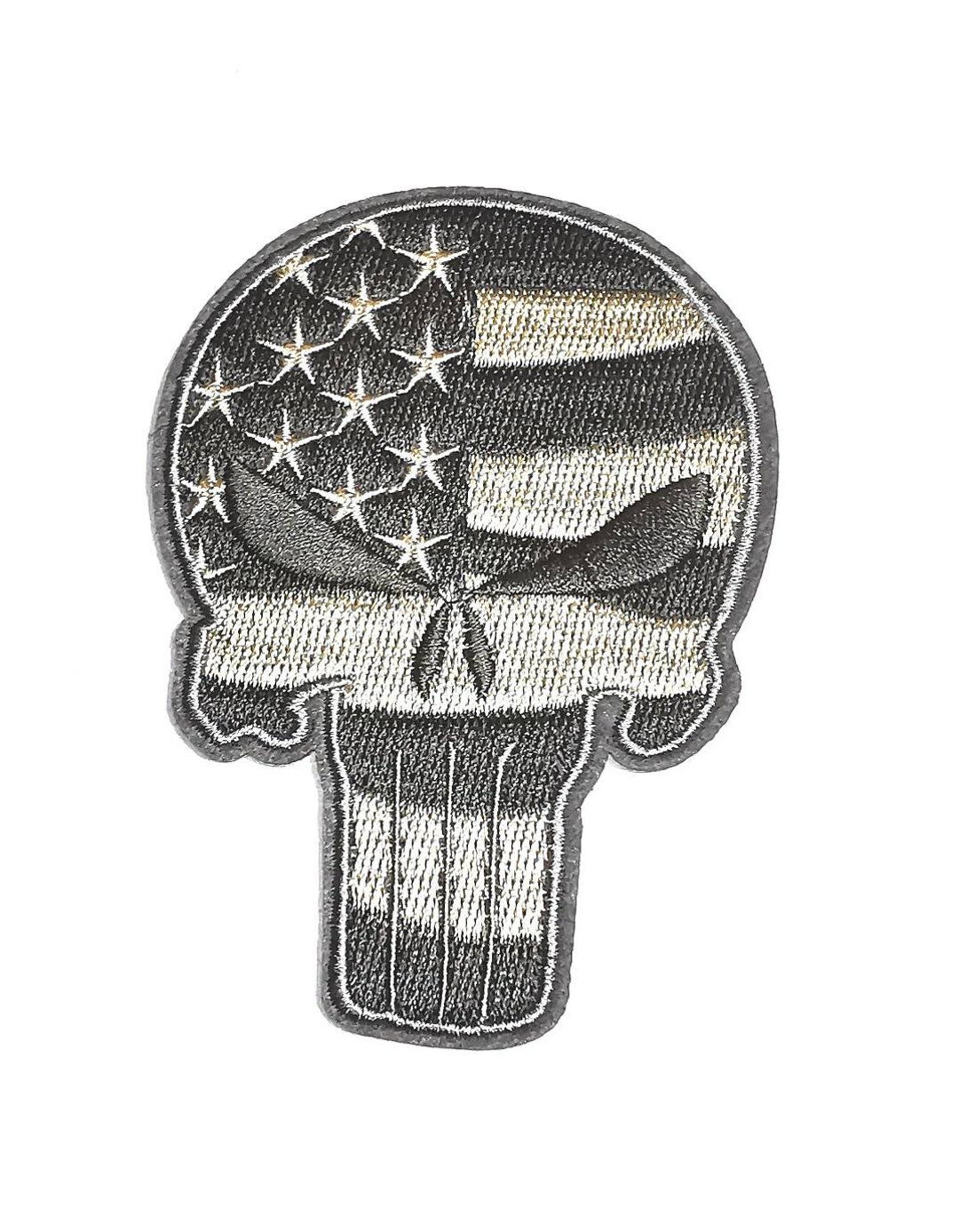 Military Skull Choppers Biker Motorcycle Embroidered Cloth Iron on ...