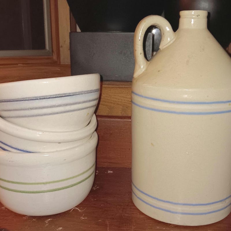 Blue Jug - Etsy