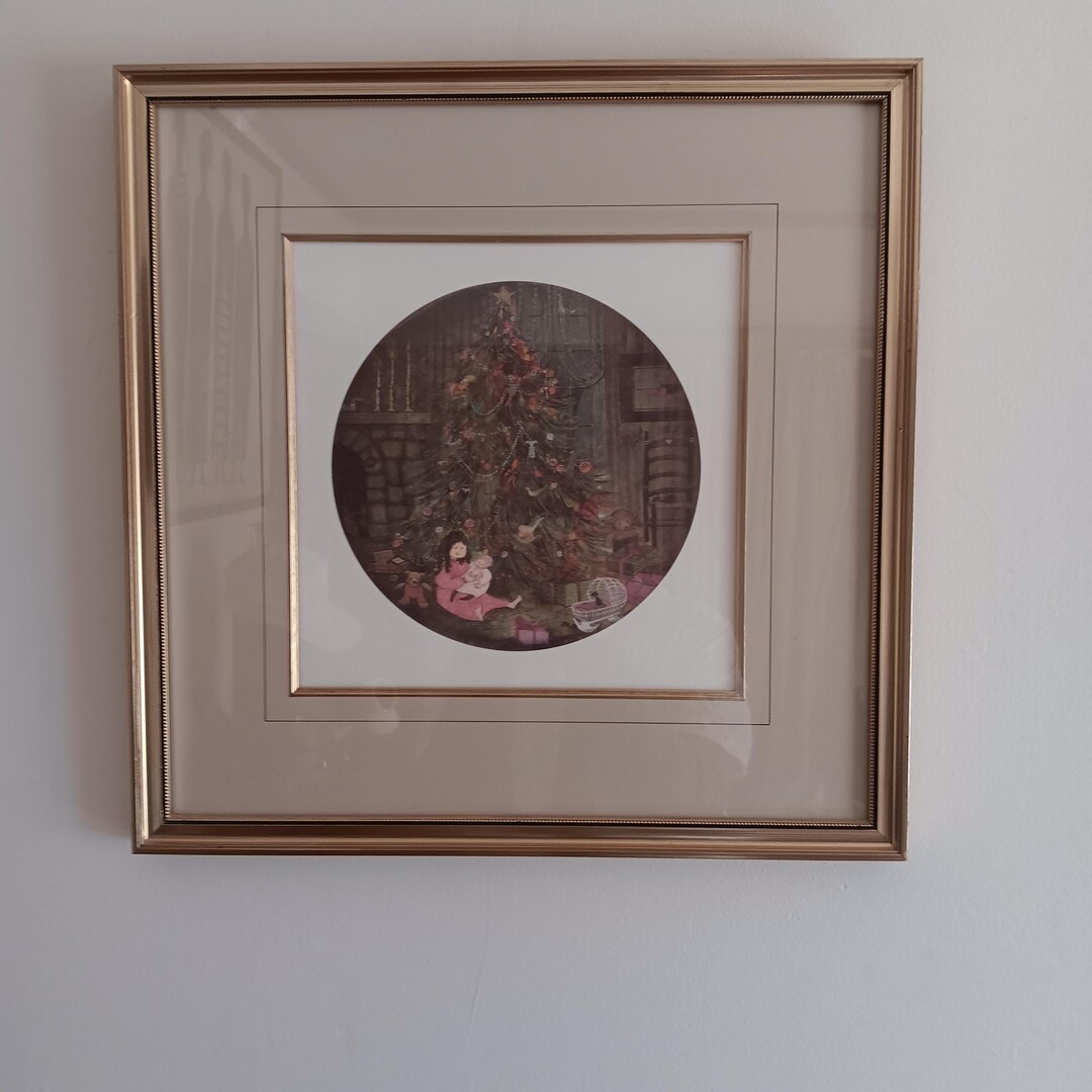 Pat Buckley Moss Signed and Dated 1989 Christmas Print Limited Edition ...